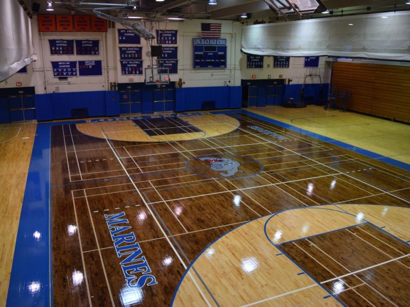 Long Beach High School | Milburn Flooring